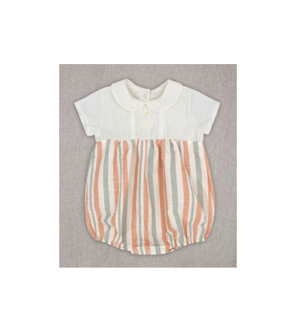 Pelele rayas bebé | Moda Infantil Deye